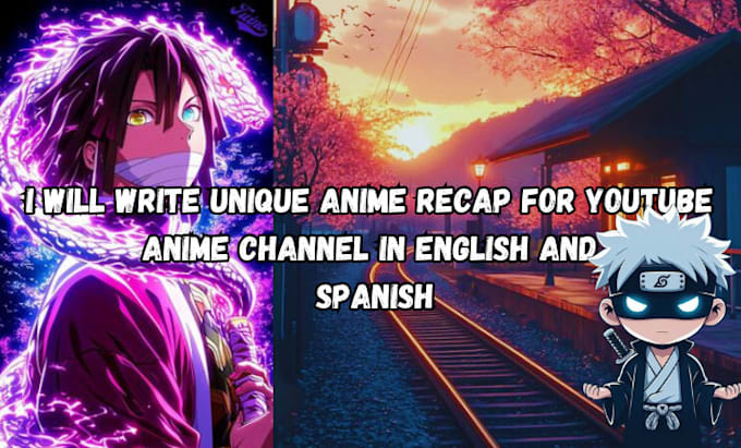 Write manga manwa and manhua anime recap script for youtube by ...