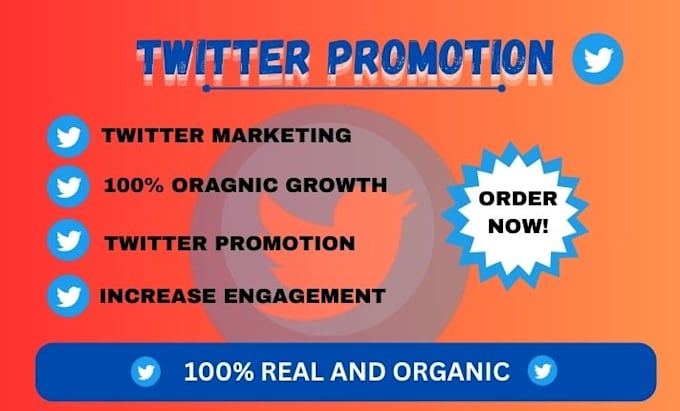Boost twitter growth with real followers, ads, organic x promotion by ...