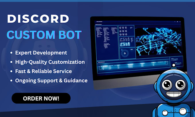 Create a custom discord chatbot with python by Opulenc18 | Fiverr