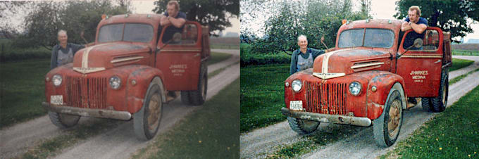 Restore your old family photos by Kyleharkes | Fiverr