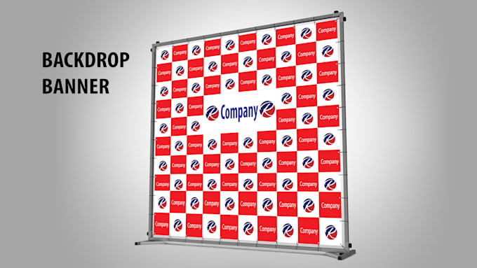 Design a unique step and step repeat backdrop banner by Preetylalwani | Fiverr