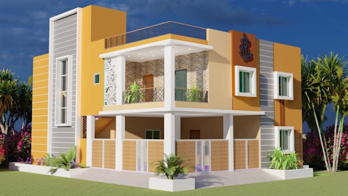 Custom architecture design,3d layout,apartment cottage,bungalow ...