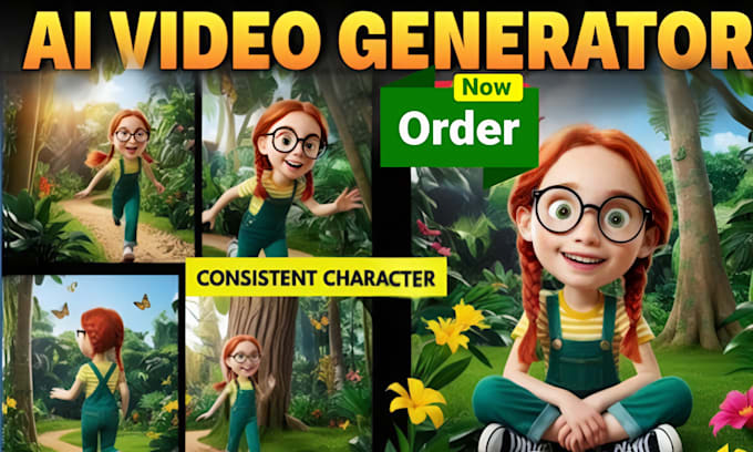 Create ai animation and storyline videos from your script by Sourovkhan570 | Fiverr