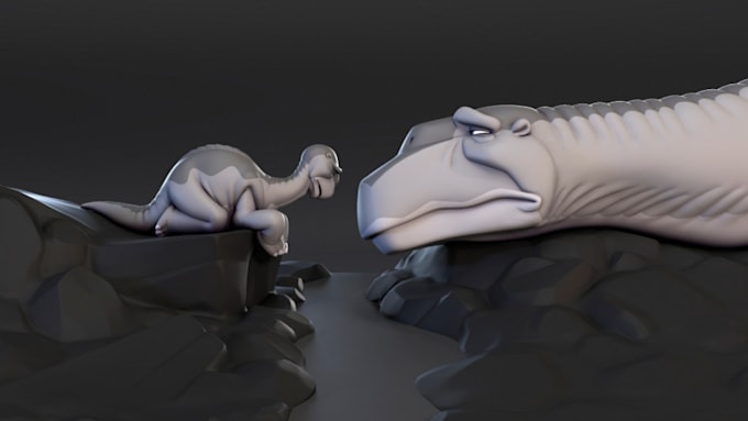 Create realistic or stylized 3d character models with rigging in blender by Smihyi | Fiverr