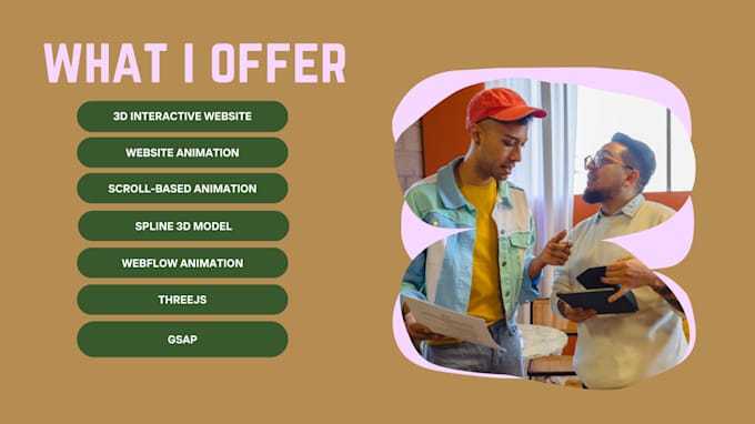 Make 3d interactive website scrolling animation and animated wix by Abuexpart001 | Fiverr