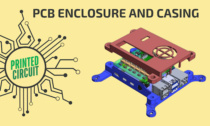 Create pcb enclosure and casing design prototyping for 3d printing and ...