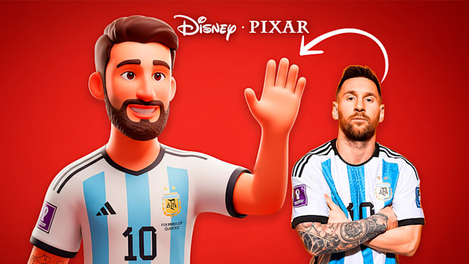 Create disney pixar style illustration using ai by Antonyg12 | Fiverr