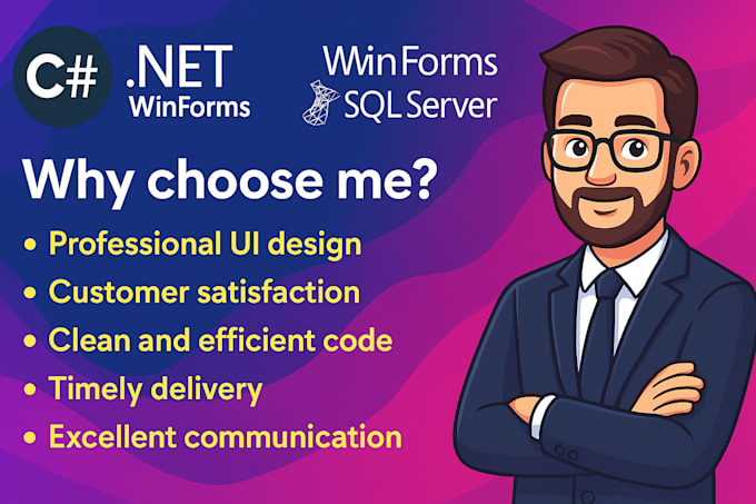 Build A Desktop Application Using C Sharp Dot Net By Abdolchger Fiverr