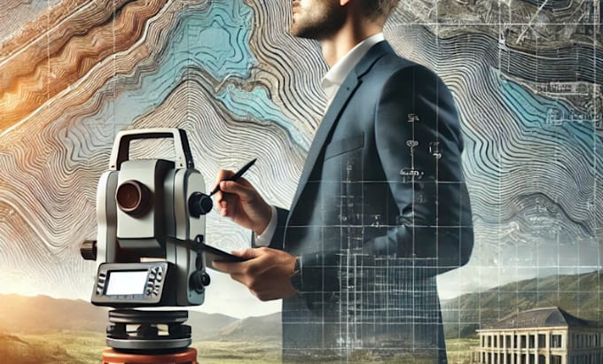 Prepare topographic survey, site plan, land survey maps and site layout ...