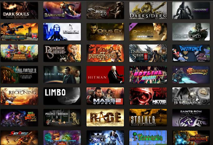 Make custom steam capsule, steam artwork, game design, horror game logo ...