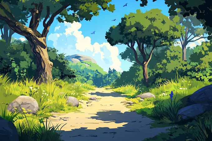 Draw a environment concept art and background by Demadillo | Fiverr