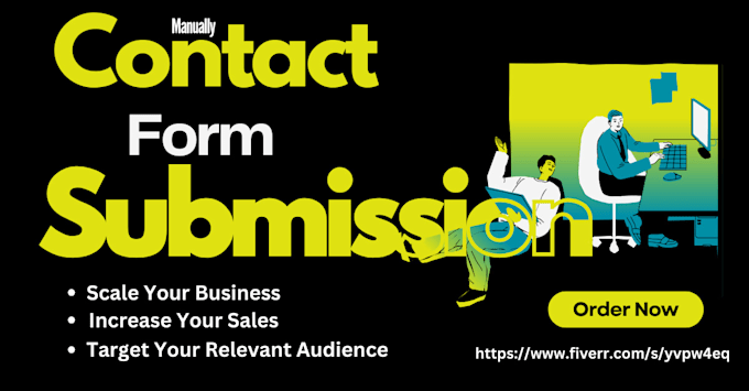 Do professional contact us form submission by Abdulhadi32 | Fiverr