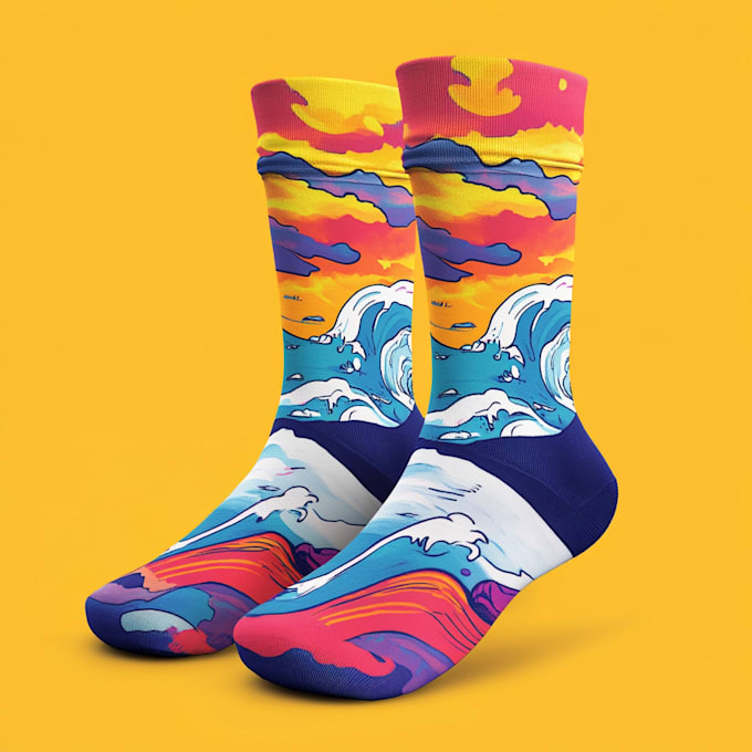 Create a unique socks design by Triinkuusik | Fiverr