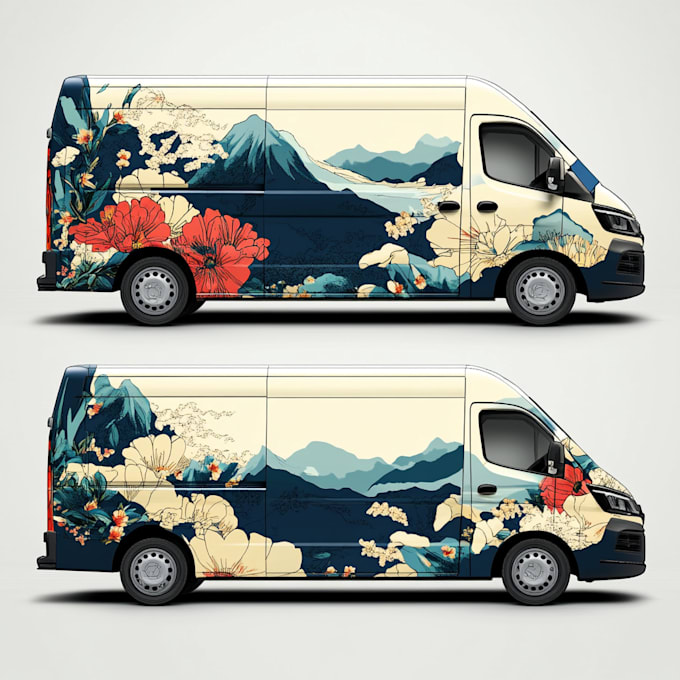 Create eye catching your car and vehicle wrap design by Charlieedwa | Fiverr