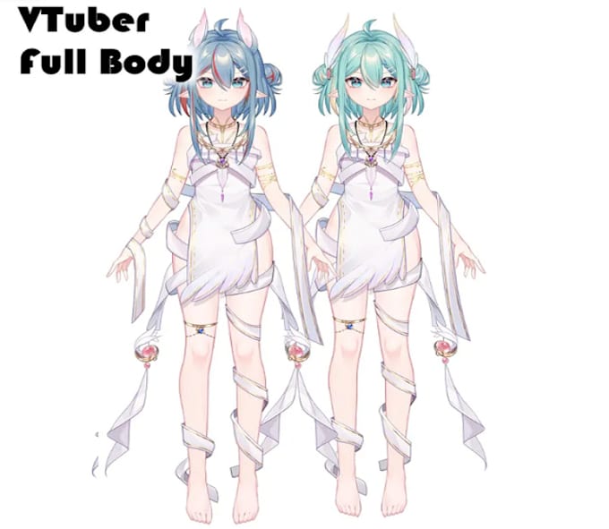 Live2d model for streamer,pngtuber,nsfw avartar,vroid,live2d pro rigging,prplive