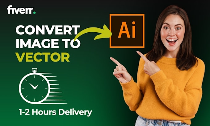 Revamp, vectorize, convert logo or graphic to vector by Abdulahad157 ...