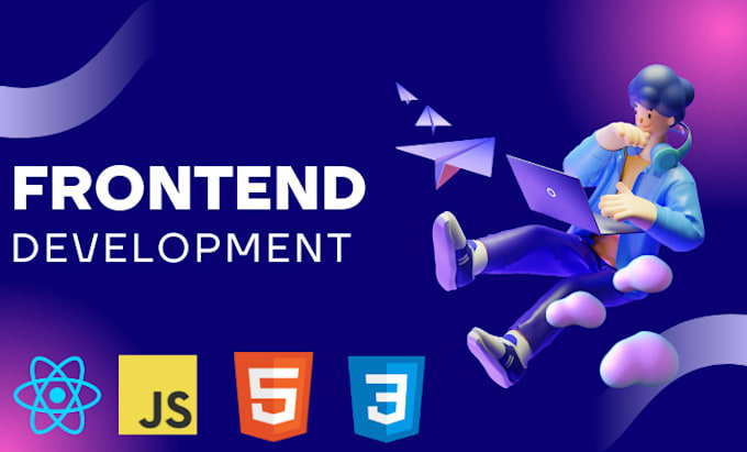 Do Frontend Web Development In Html Css Javascript React By