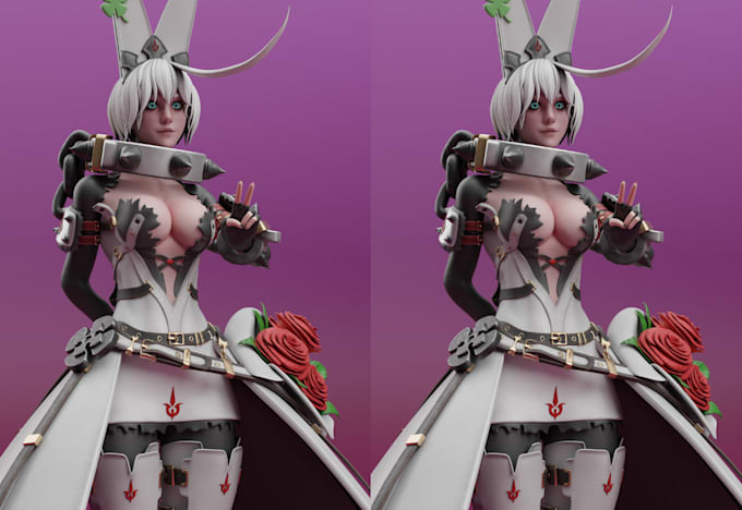 Do realistic 3d game character design unreal engine ue5 character in blender by Shardhie | Fiverr