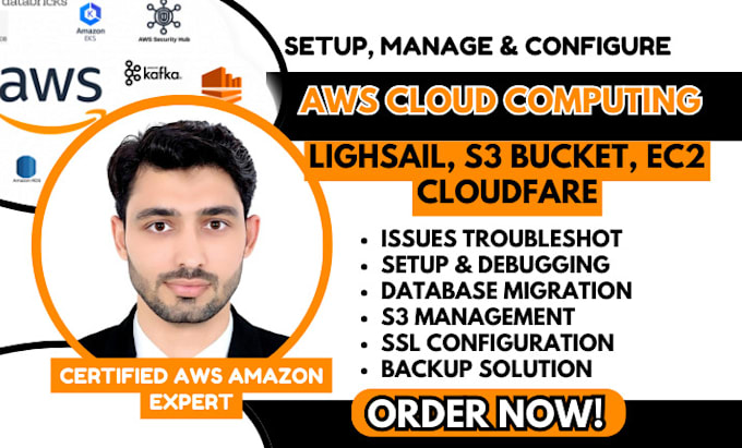 Setup aws amazon lightsail aws ec2 s3 bucket on amazon aws cloud ...