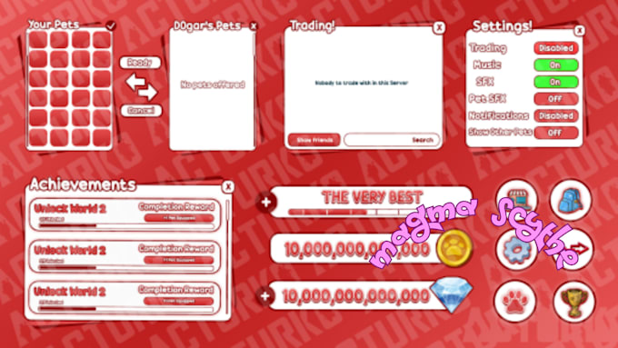 Create professional roblox ui, gui for your game by Vicent_pritil | Fiverr