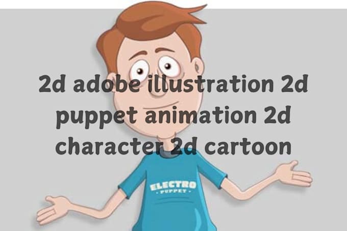 Do 2d adobe illustration 2d puppet animation 2d character 2d cartoon animation by Emmi_nora | Fiverr