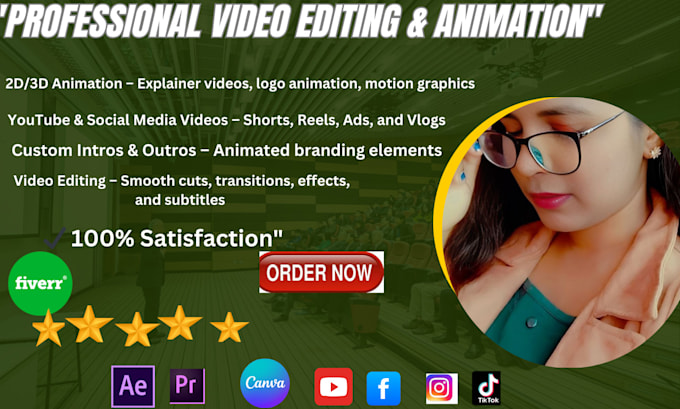 Animation kids , video editi social media , logo animation by ...