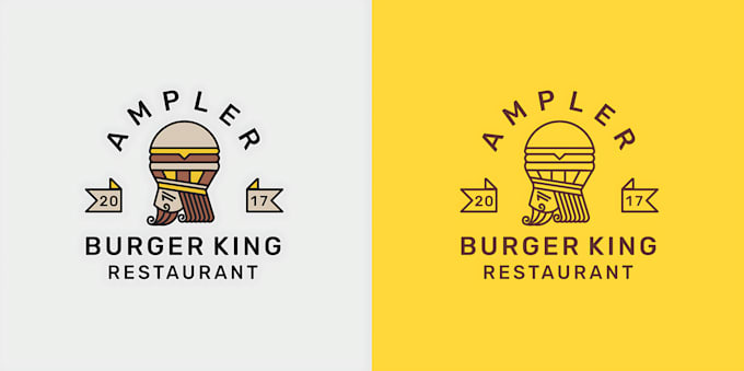 Do aesthetic restaurant, food, bakery, pizza, burger logo or any ...