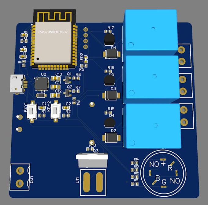 Pcb Design Schematic Design Circuit Design Pcb Board Esp32 Arduino