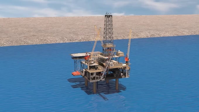 Create 3d animated explainer for 3d offshore, oil drilling, oil and gas ...