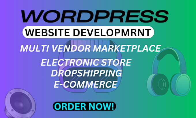 Create electronics and gadgets store woocommerce website design by ...