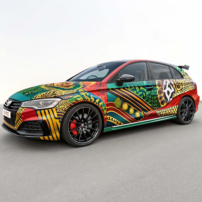 Design a custom vehicle wrap, cars by Rolanyne | Fiverr