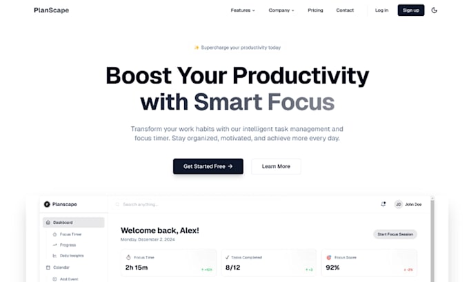 Create Saas And Mvp Website Using Nextjs And Shadcnui By Akoladeweb3