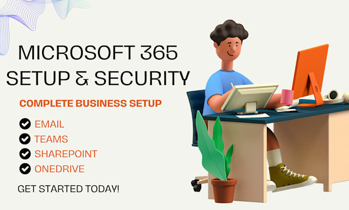 Set up and secure microsoft 365 with email, teams, sharepoint and onedrive by Phonem8uk | Fiverr