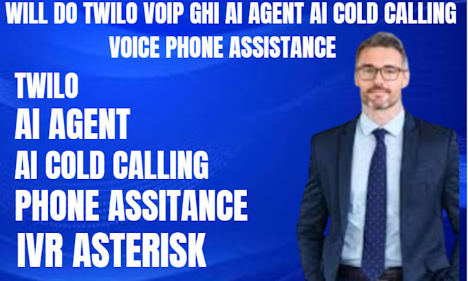 Build ai cold calling voice phone assitance ivr asterisk auto dialer ...