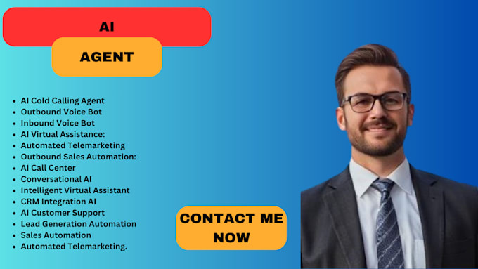 Build ai cold calling agent, outbound inbound voice bot, ai virtual assistance by Adam_pulisic2 ...
