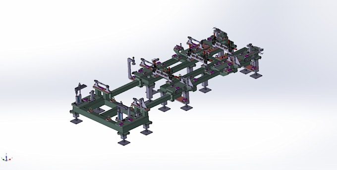 Welded, assembly fixture, control and positioning equipments by ...