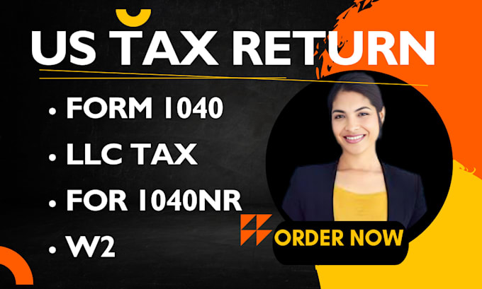 Us llc form 1040 form 104onr tax return form w2 form 1090 1065 to irs ...