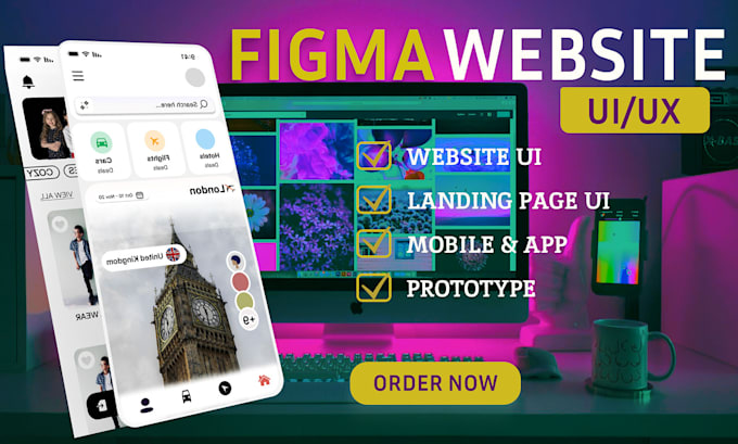 Figma design to wix, figma to builder io, website ui ux, app ui, landing page by Clara_success ...