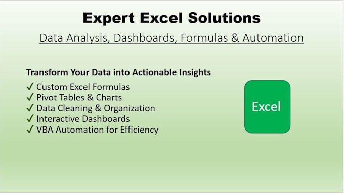 Create custom excel solutions using formulas, dashboards, and data ... Create custom excel solutions using formulas, dashboards, and data ...