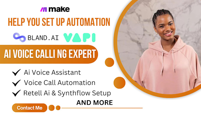 Help connect gohighlevel vapi ai and make com vapi ai retell ai bland ai by Sleek_ecom | Fiverr
