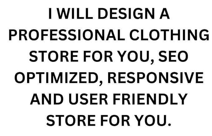 Clothing website, clothing store by Sommer_coffer | Fiverr