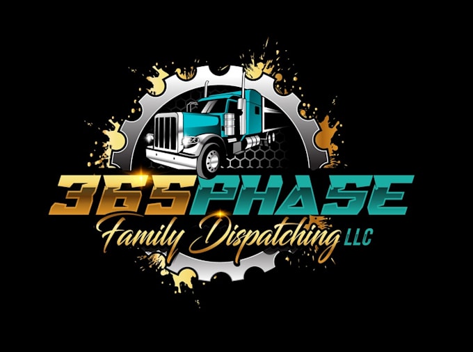 Create awesome and gorgeous trucking dispatching logo design by Eddies ...