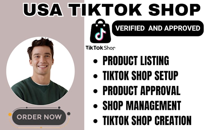 Create usa tik tok shop setup tik tok manage tik tok shop for non resident by Oliver04_ | Fiverr