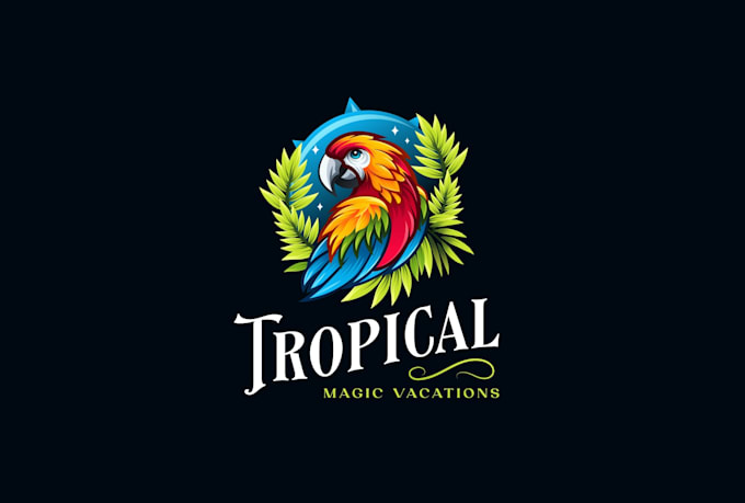 Design tropical magic vacations logo by Maudie_crooks | Fiverr