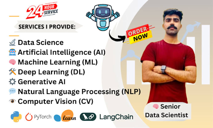 Do machine learning ,nlp ,data analysis projects in python,r by Ai_eng_ehtisham | Fiverr