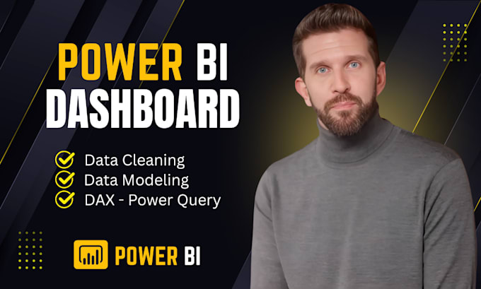 Create interactive power bi dashboard and visualization by Muneebisfast | Fiverr