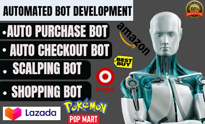 Develop super fast auto purchase bot shopping bot auto buying bot ...