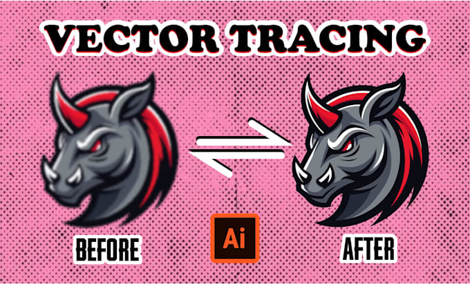 Do vector tracing in 2h, vectorize image, redraw logo, recreate to vector file by Kripacharzya ...