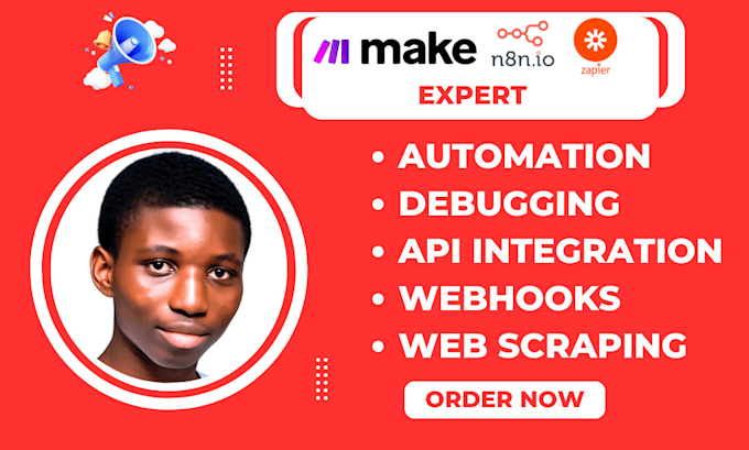 Do Make Com Automation Make Com Fix Make Com Debug N8n Pabbly Connect By Tedjohnwitt Fiverr