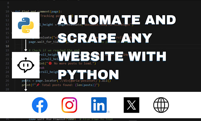 Scrape and automate any website using python selenium by Asadrehman_dev ... Scrape and automate any website using python selenium by Asadrehman_dev ...